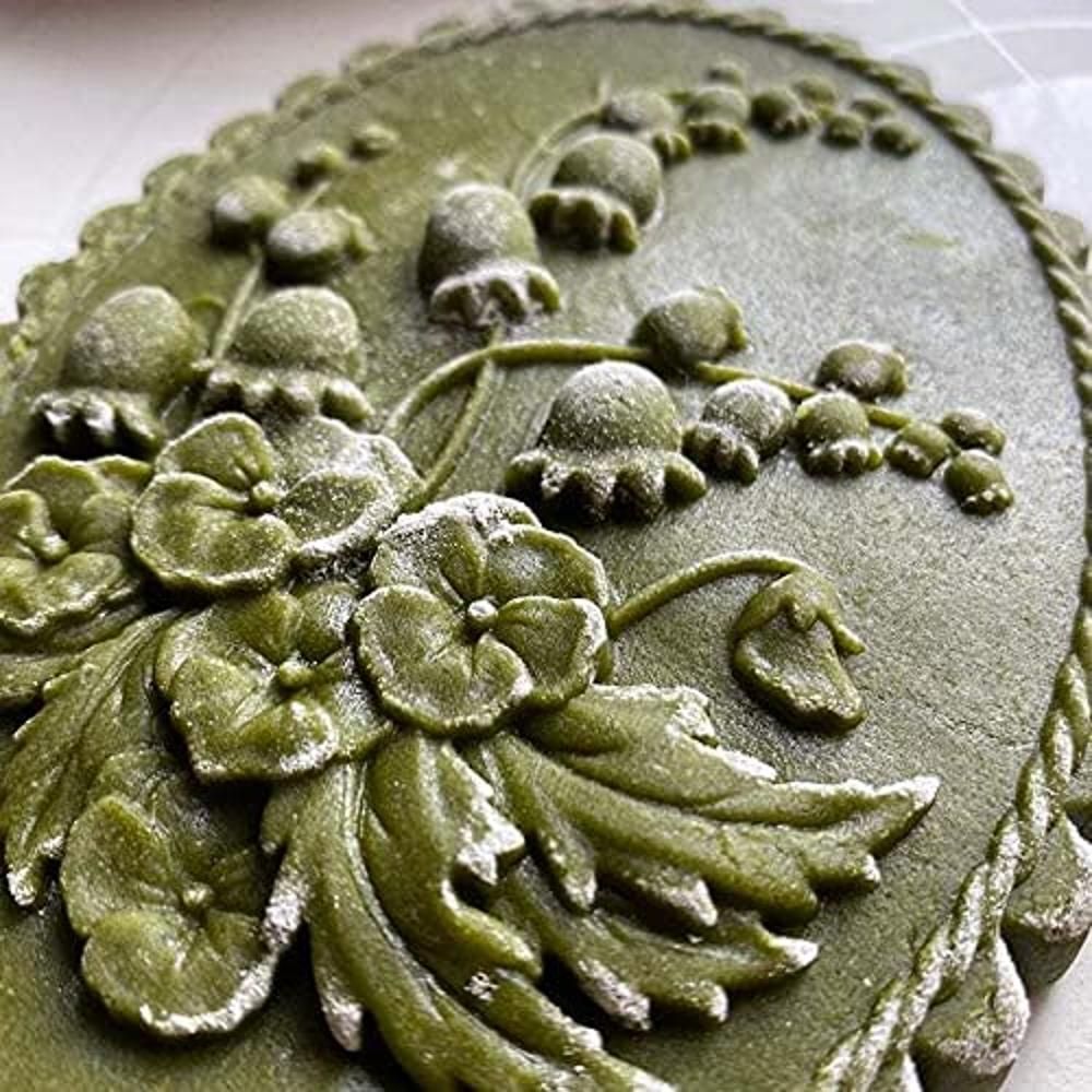 Cookie Cutter Molds Wooden Gingerbread Cookie Mold Shortbread Mold ...