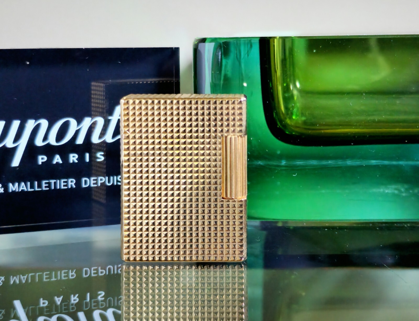 Genuine S.T. Dupont Line 1 Lighter in Gold | eBay