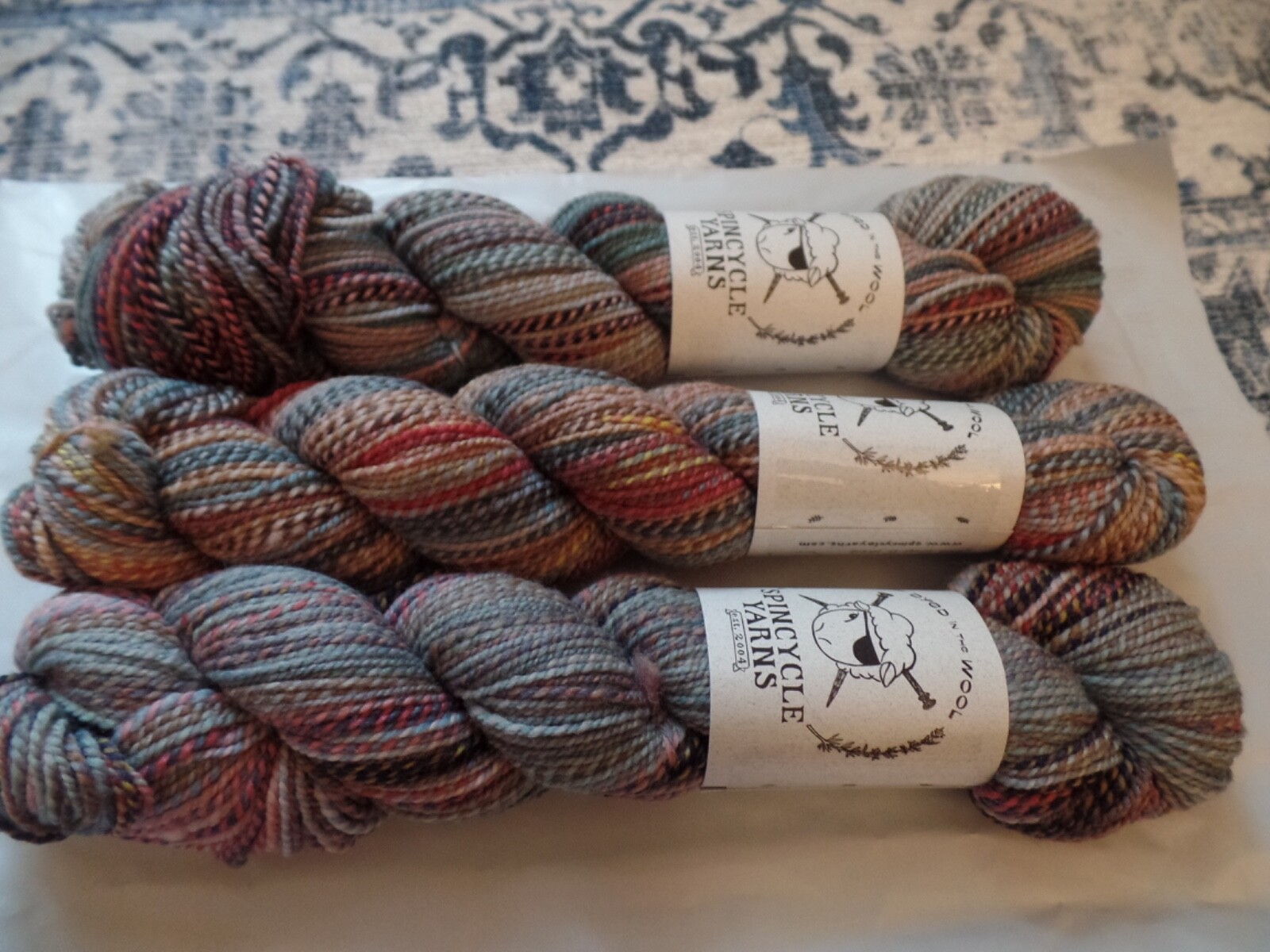Spincycle Yarns - Dyed in the Wool - Ghost Ranch - 3 hanks | eBay