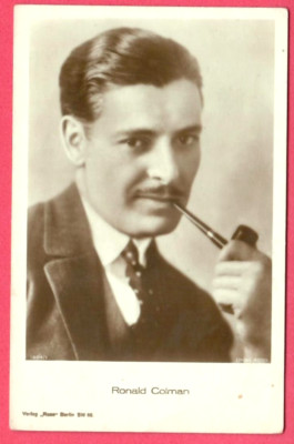 RONALD COLMAN # 1504/1 VINTAGE PHOTO PC. PUBLISHER GERMANY 5537 | eBay