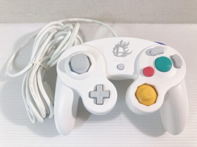 Nintendo Wii U Official OEM White Smash Bros. GameCube Controller DOL ...