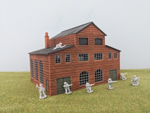 15mm Large Factory building - WW2/WWII/Historical/Modern warfare ...