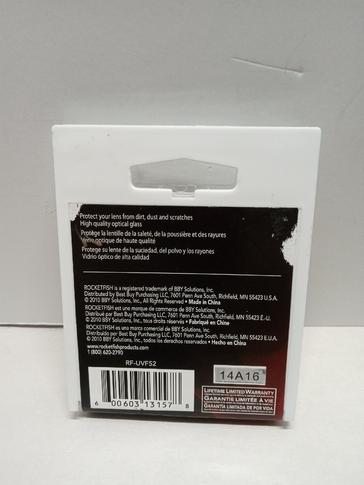 Rocketfish Digital Camera Circular Polarizer 52 MM New in Packaging | eBay