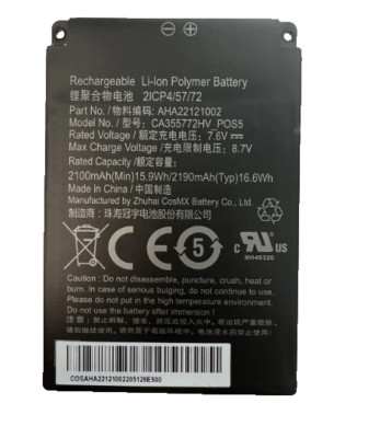 Clover flex 3 c403 Battery Part No. AHA22121002 7.6V Model No ...