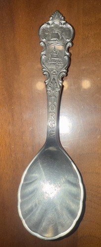 Vintage Norge Spoon Tinn H S Pewter 5.75 Inches Mint Condition | eBay