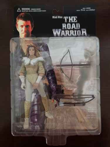 Mad Max 2 Road Warrior Sealed Warrior Woman. 6 Inch Figure 2000 New ...