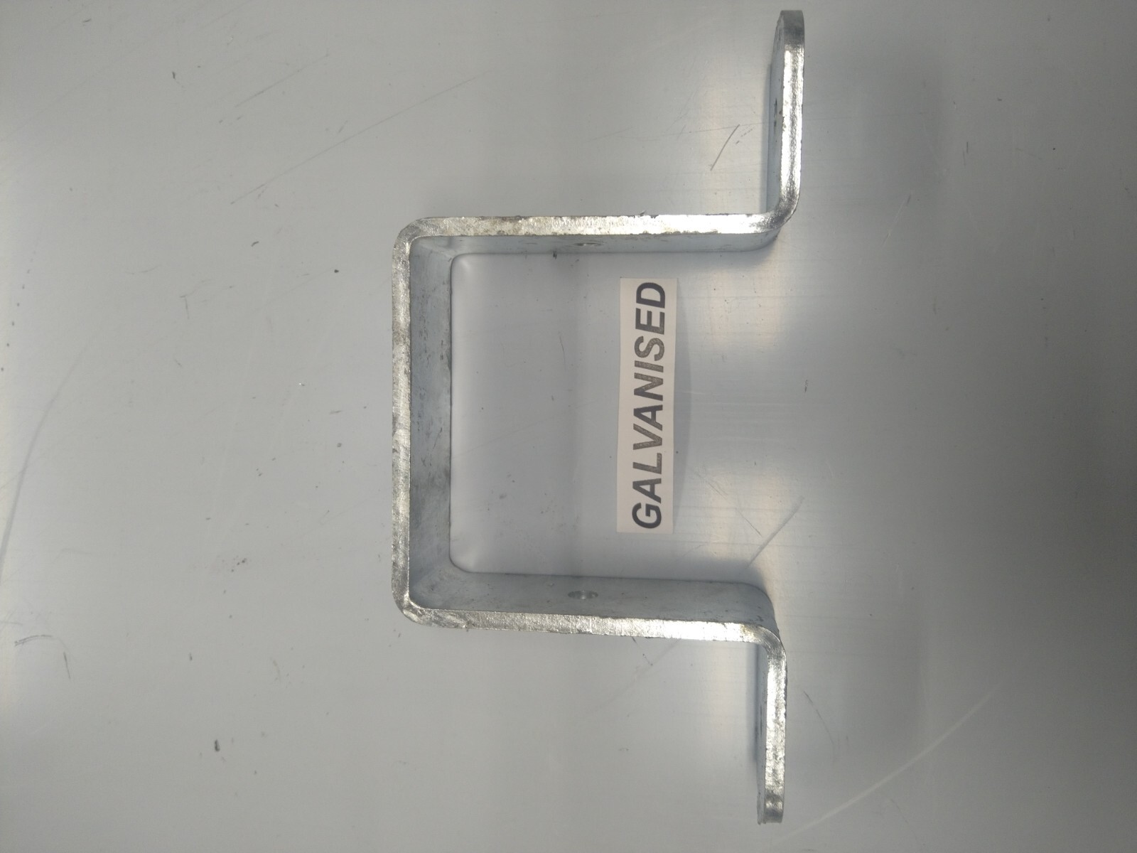 Fence post wall fixing bracket 5mm heavy duty 100mm x 100 and 75mm x ...