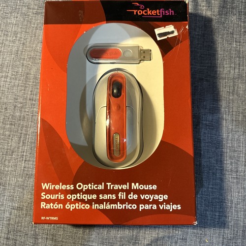 New Rocketfish RF-AFMSE Optical Mouse Wired USB Mouse For Mac/pc Tilt ...