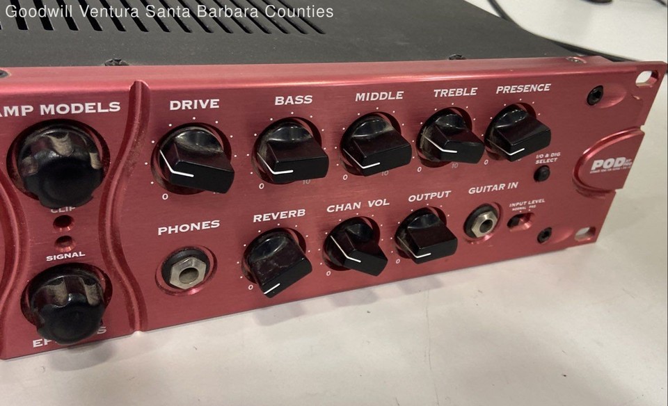 LINE6 Pod XT Pro Guitar Effects Rackmount Amp Processor | eBay