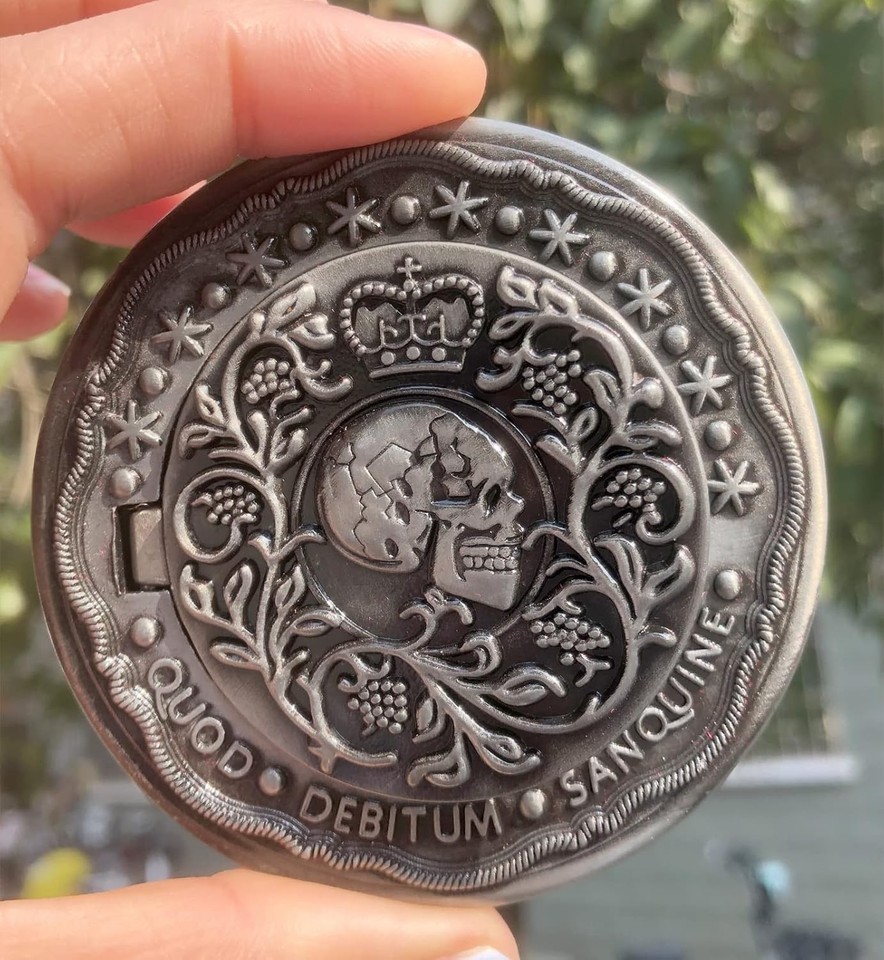 Blood Oath Marker Coin Novelty Metal Coins John Movie Props Silver | eBay