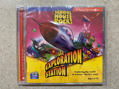 School House Rock Exploration Station CD-ROM Scholastic Windows ...