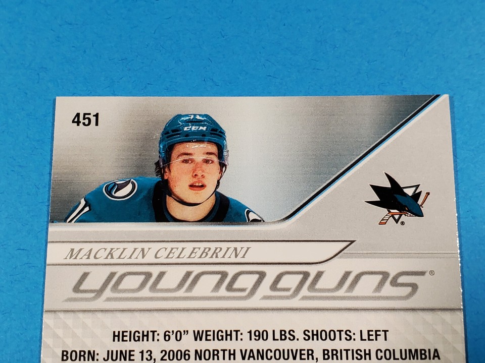2024-25 UPPER DECK MACKLIN CELEBRINI YOUNG GUNS ROOKIE SP RC | eBay