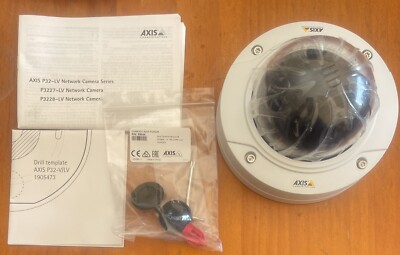 Axis Communications P3227-LV 5MP Dome 3.5mm to 10mm 0885-001 | eBay ...