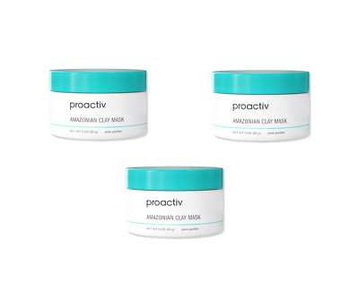 (Lot Of 3) Proactiv Amazonian Clay Masks - 3 oz - Pore Purifier - Set ...