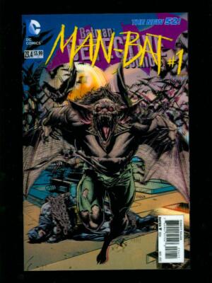 DETECTIVE COMICS #23.4 MAN-BAT BATMAN 3-D VARIANT NEW 52 HIGH GRADE NM ...