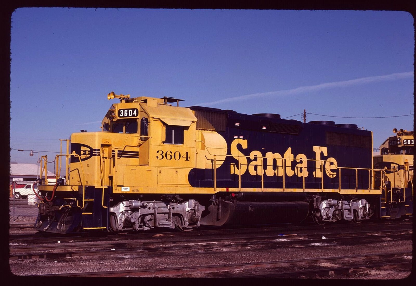 Original Rail Slide - ATSF Santa Fe Railway 3604 Phoenix AZ 3-4-1990 | eBay