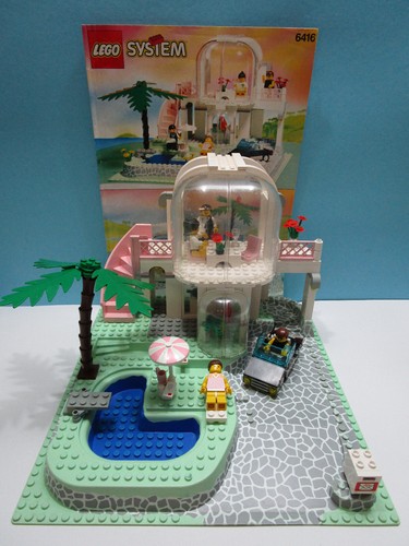 Lego ® System Paradisa 6416 Poolside Paradise komplett + Bauanleitung ...