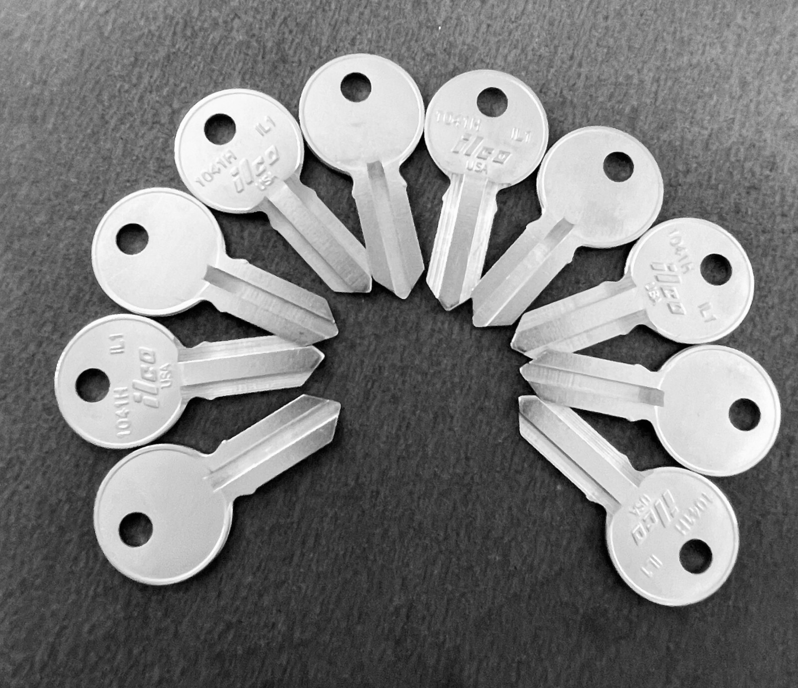 Lots of IS1 IL1 1041H 41H Type Key Blanks for Illinois 110 Keyway | eBay