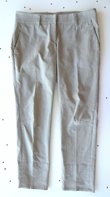 Gunex for Brunello Cucinelli hefty cotton pants, oat color, knee seams ...
