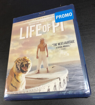 Life of Pi (Blu-Ray/DVD, 2016, 2-Disc Set) NEW PROMO | eBay