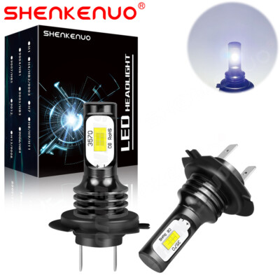 For Mercedes W164 M ML 2005-2012 2x Bulbs H7 LED Headlights Low Beam ...