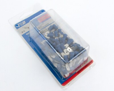 Lot of (100) Thomas and Betts TV14-250MDM100 Terminals 16-14 AWG 250 ...
