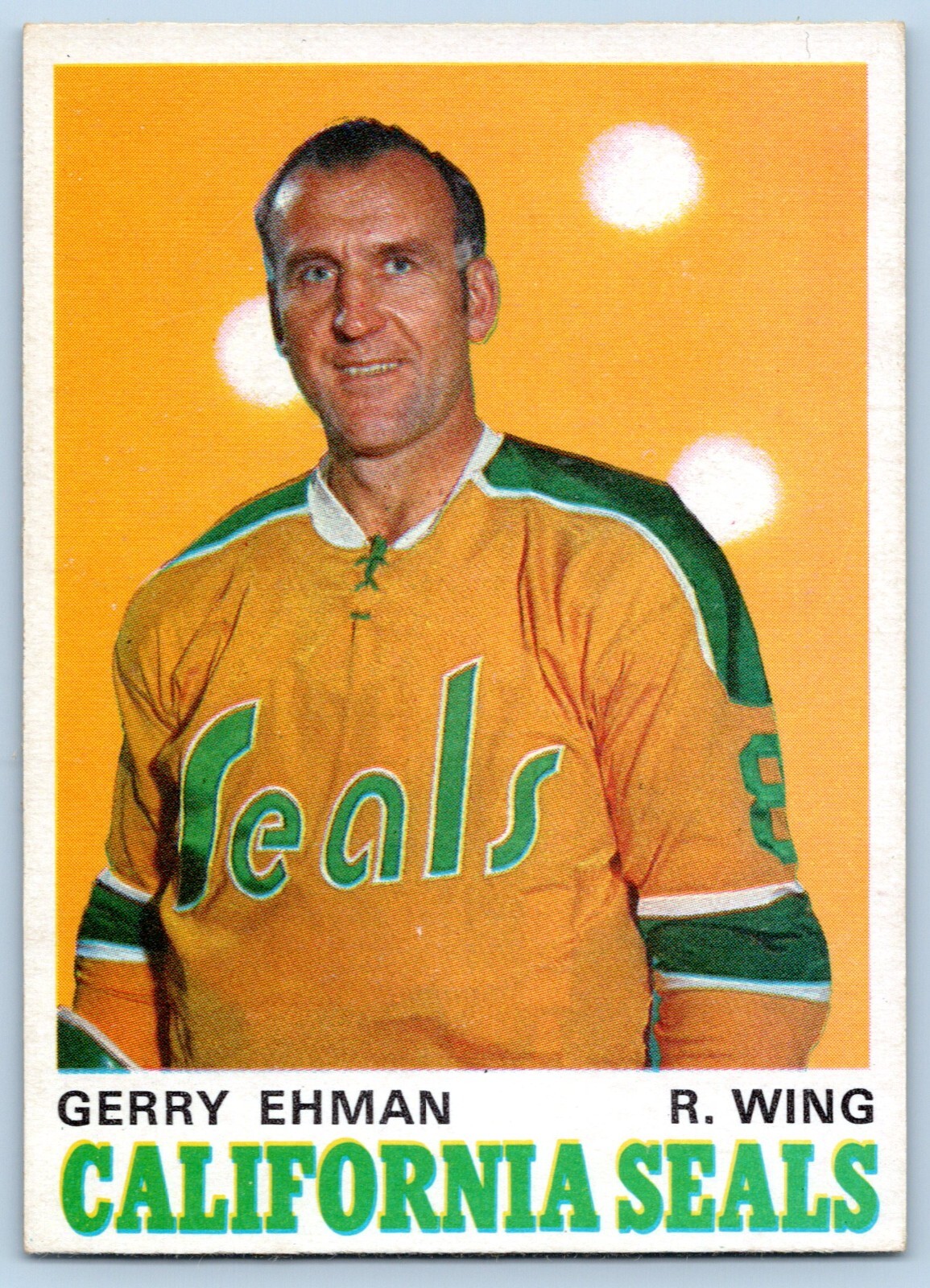 GERRY EHMAN 1970-71 O-PEE-CHEE 70-71 NO 187 EXMINT 44352 | eBay