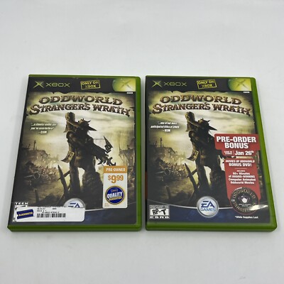 Oddworld: Stranger's Wrath (Microsoft Xbox, 2005) + Bonus Pre-Order DVD 14633148862| eBay