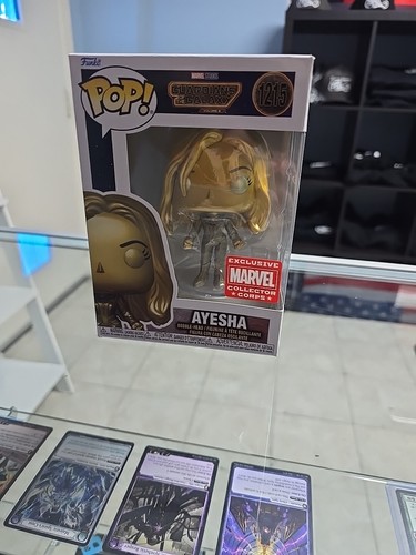 Funko Pop! Guardians Of The Galaxy Ayesha #1215 Marvel Collector Corps Exclusive | eBay