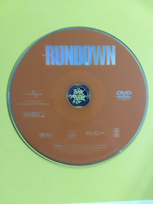 The Rundown (Widescreen Edition) DVD - DISC SHOWN ONLY 25192329029 | eBay