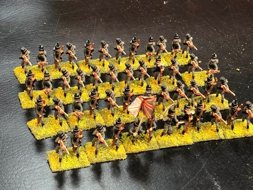 25mm painted metal Napoleonic British rifle brigade. 48 figures | eBay