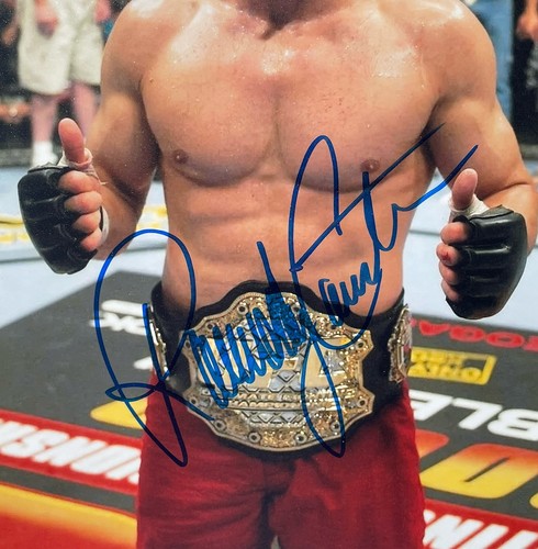 Randy Couture Authentic Hand Signed 8x10 Photo UFC Fighter Actor | eBay