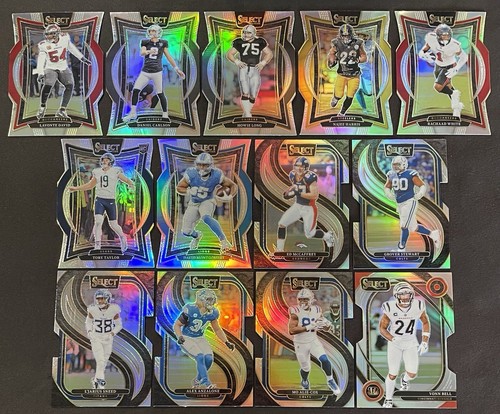 2024 Panini Select Silver Die-Cut Lot (13) | eBay