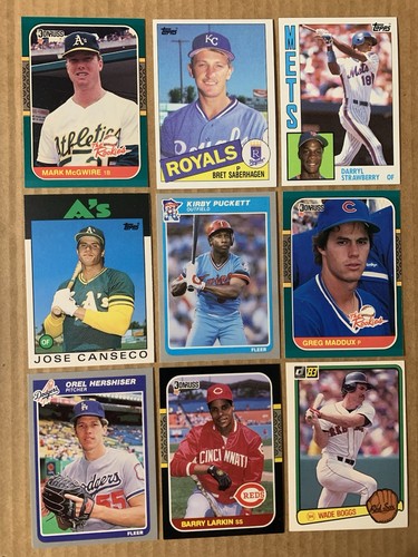 Lot Of 9. Older Rookie Cards. From The 1980’s. | eBay
