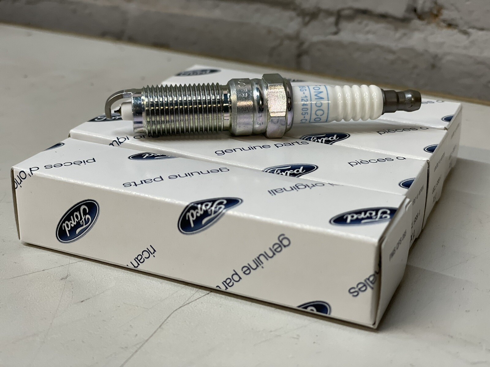 MK7 Fiesta ST Spark Plugs ST180 ST200 1.6 Ecoboost Genuine Ford Set Of ...