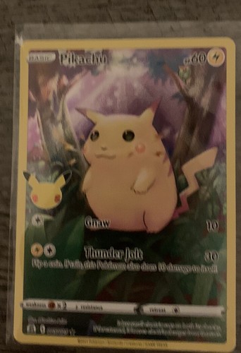 Pikachu 2021 Celebrations #005/025 Holo Price Guide - Sports Card Investor
