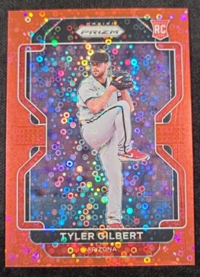 Tyler Gilbert 2022 Panini Prizm ROOKIE #/99 RED PRIZM QUICK PITCH Card ...