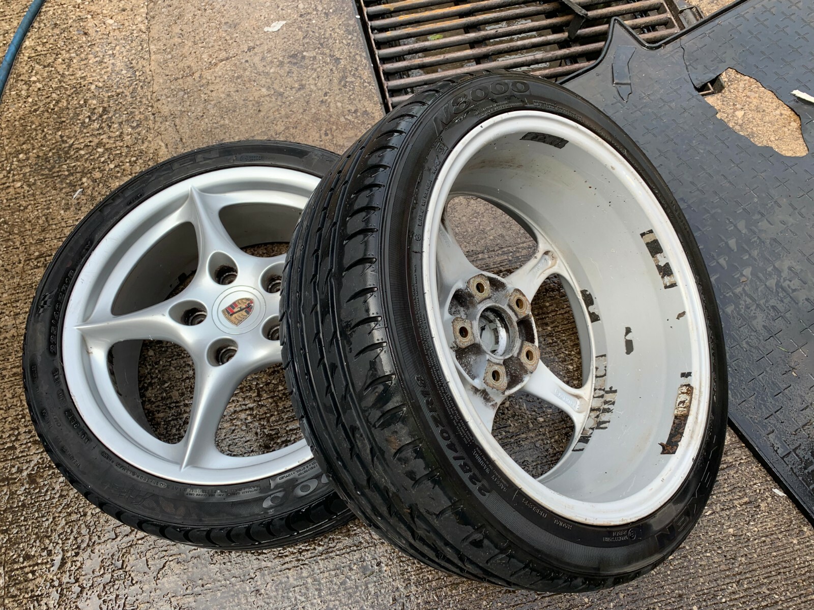 Porsche Boxster 986 Alloy - 996.362.134.00 7.5x 18 ET52 Porsche 5 SPOKE ...