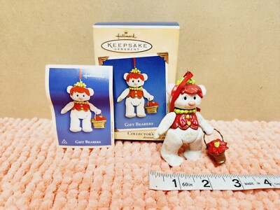 Hallmark Keepsake Ornament "Gift Bearers" Christmas Ornament 2002 3" | eBay