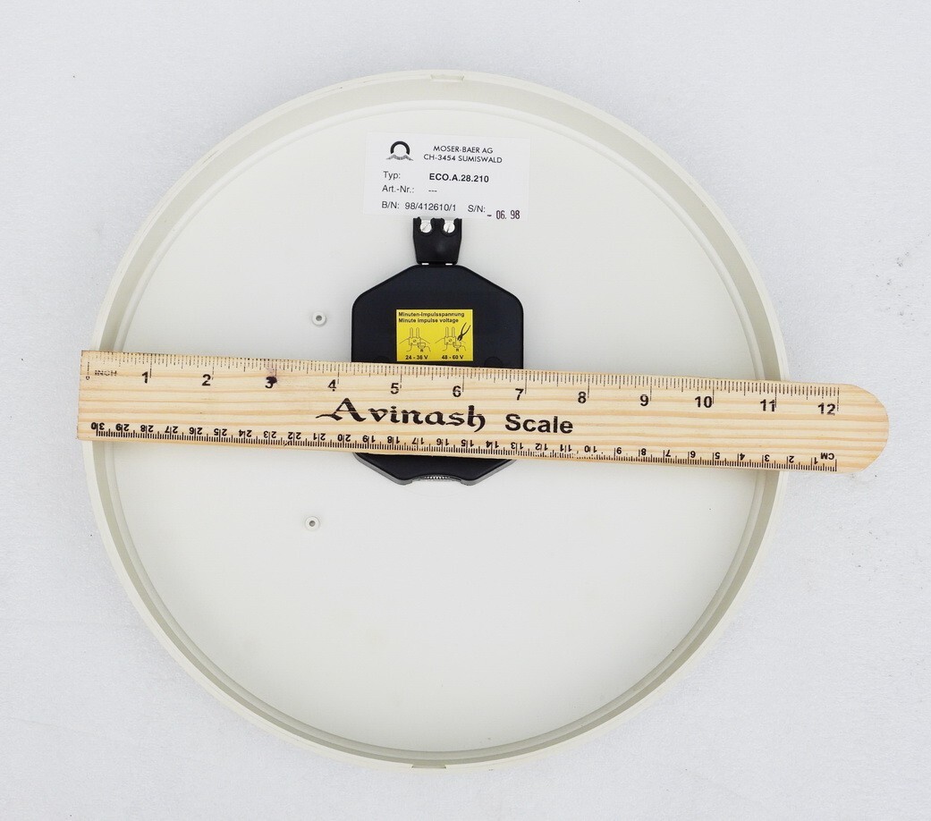 VINTAGE MOBA TIME ECO.A.28.210 NEUCHATEL SHIPS MARINE SLAVE CLOCK ...