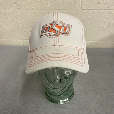 OSU Oklahoma State Cowboys White S/M Fitted Hat | eBay