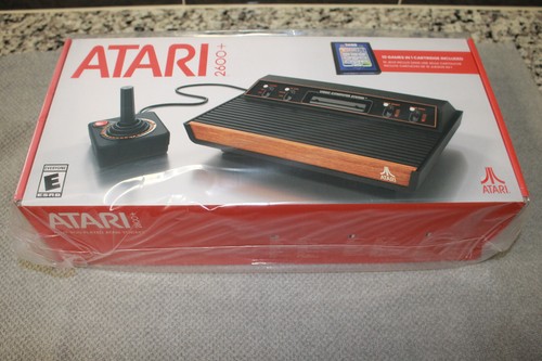 FACTORY SEALED Atari 2600+ Plus Gaming Console Includes 10 in 1 Game ...