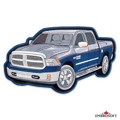Dodge Ram 1500 Large Embroidered Car Vehicle Patch Iron / Sew On | eBay