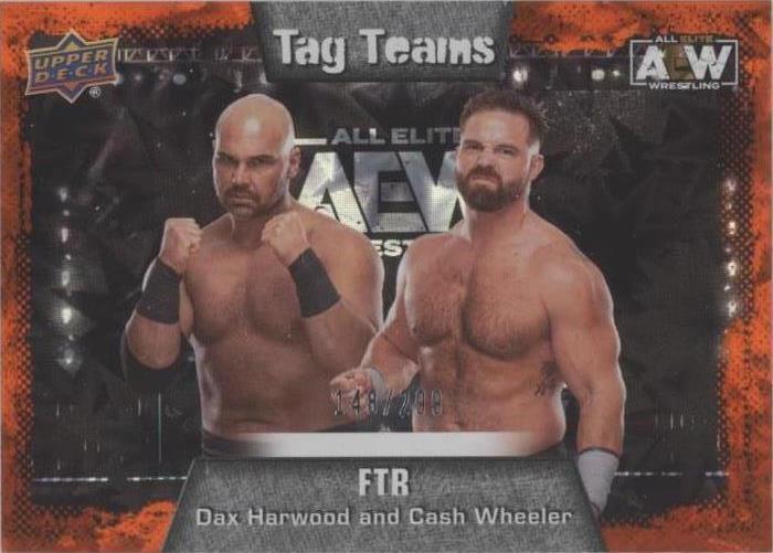 2022 Upper Deck AEW All Elite Wrestling - Tag Teams Dash Wilder, Dax ...