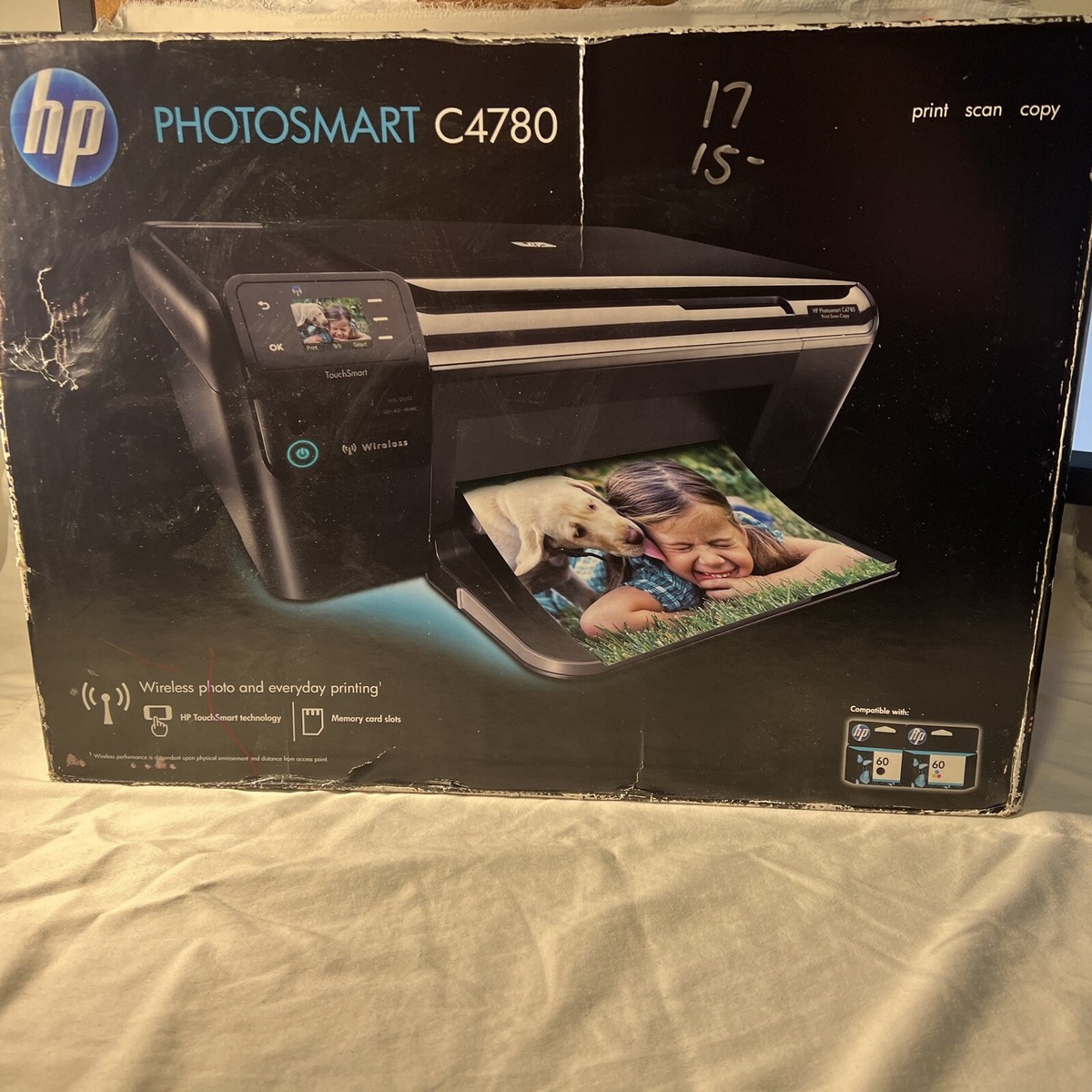 Hp Photosmart Wireless Printer HP Photosmart D7460 Wireless Thermal