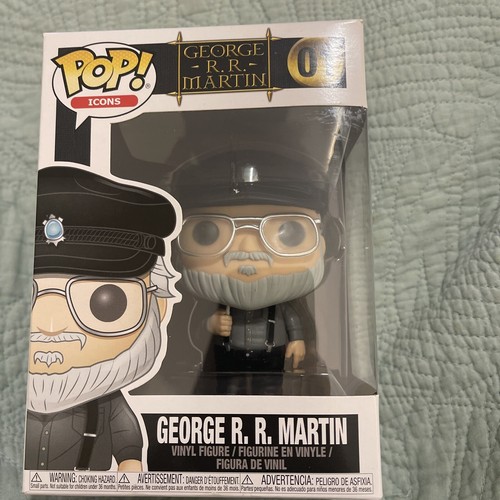 George R.R. Martin Pop! Vinyl #01 - (Game Of Thrones) Some Box Damage ...