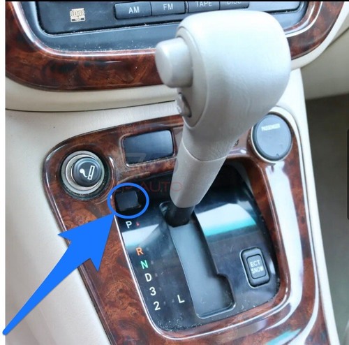 01 - 07 TOYOTA HIGHLANDER SHIFT LOCK RELEASE BUTTON TRIM COVER CAP ...