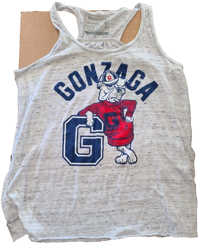 Vintage Gonzaga Mascot Women's Tank XL Homefield | eBay