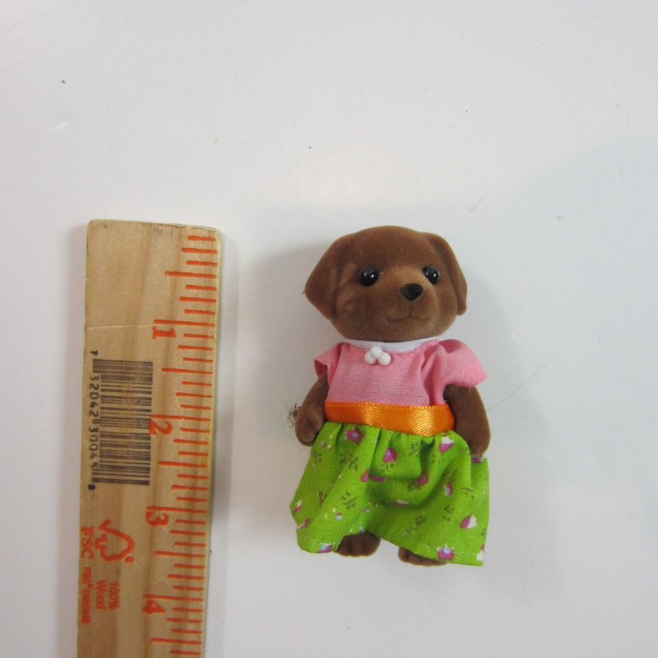 Sylvanian Families Chocolate Labrador Family Epoch Calico Critters | eBay