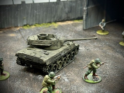 M18 Hellcat US Army Tank Destroyer WW2 Bolt Action 28mm FULLY PAINTED | eBay